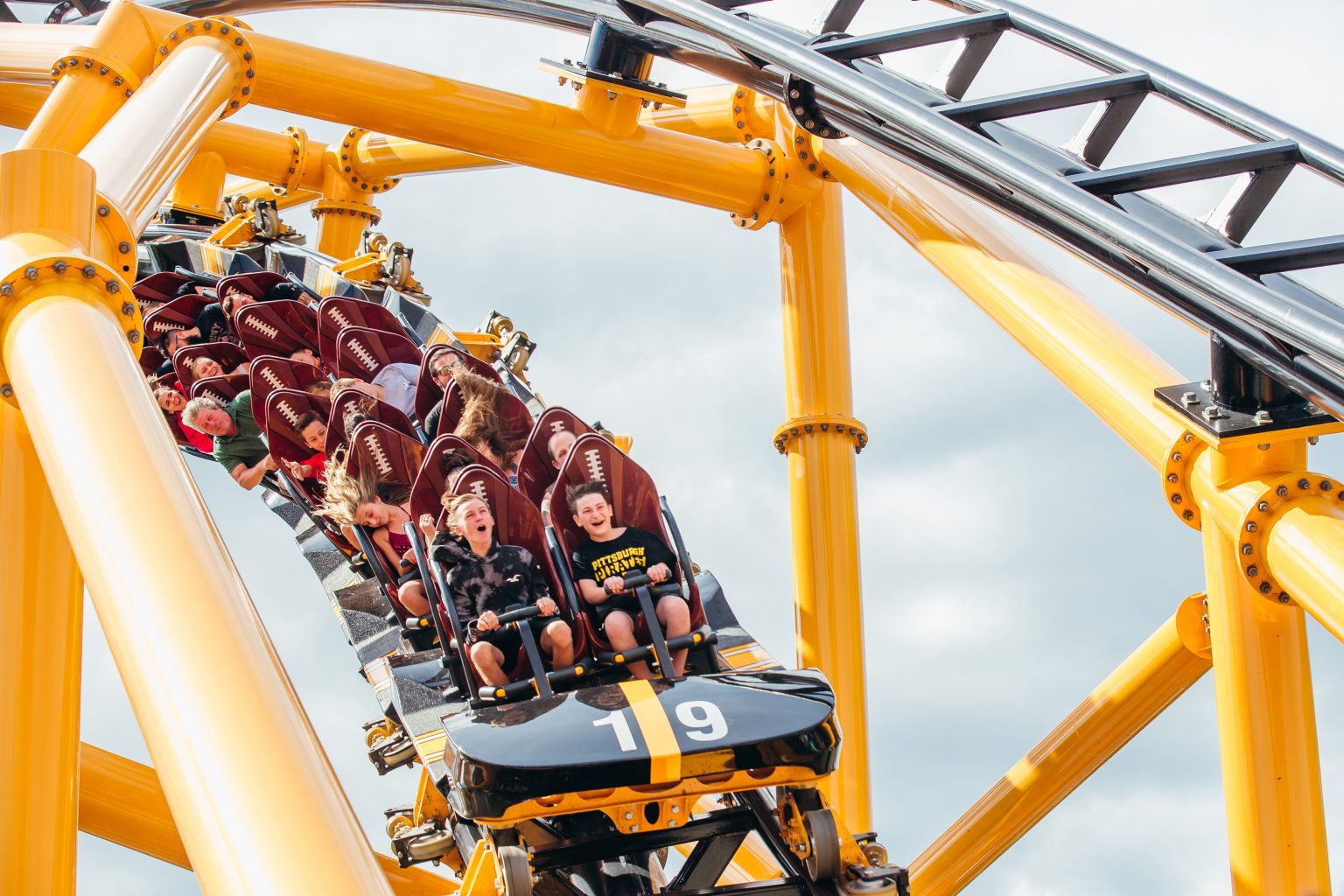 Record-setting thrills return to Kennywood Park as The Steel Curtain ...