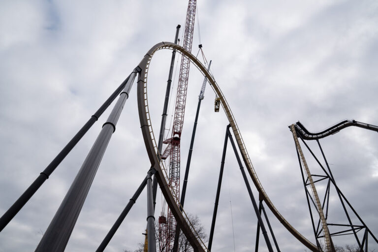 Milestone reached: Six Flags Over Texas completes the world’s tallest ...